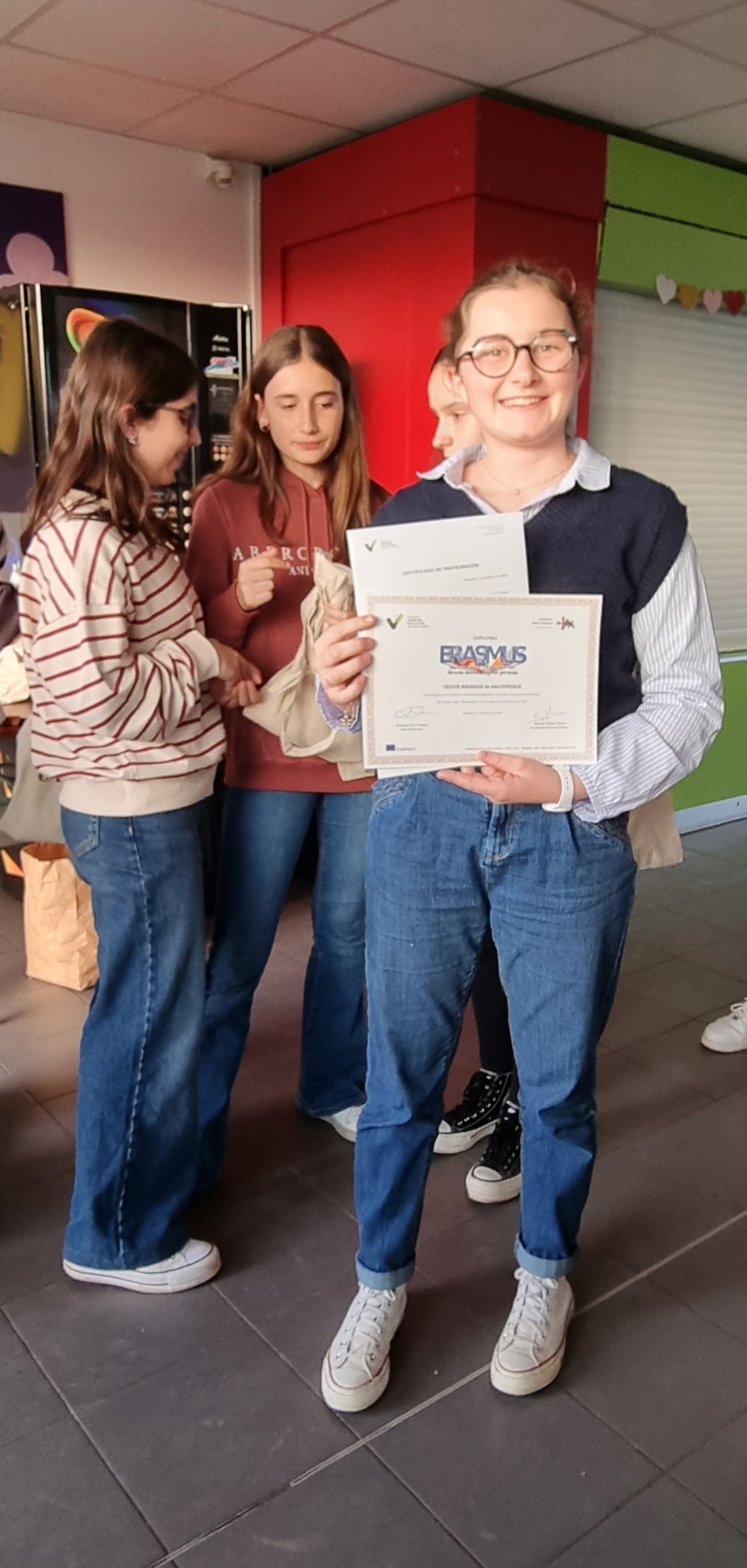 Soirée départ échange franco-espagnol / Erasmus - Institution Sainte ...